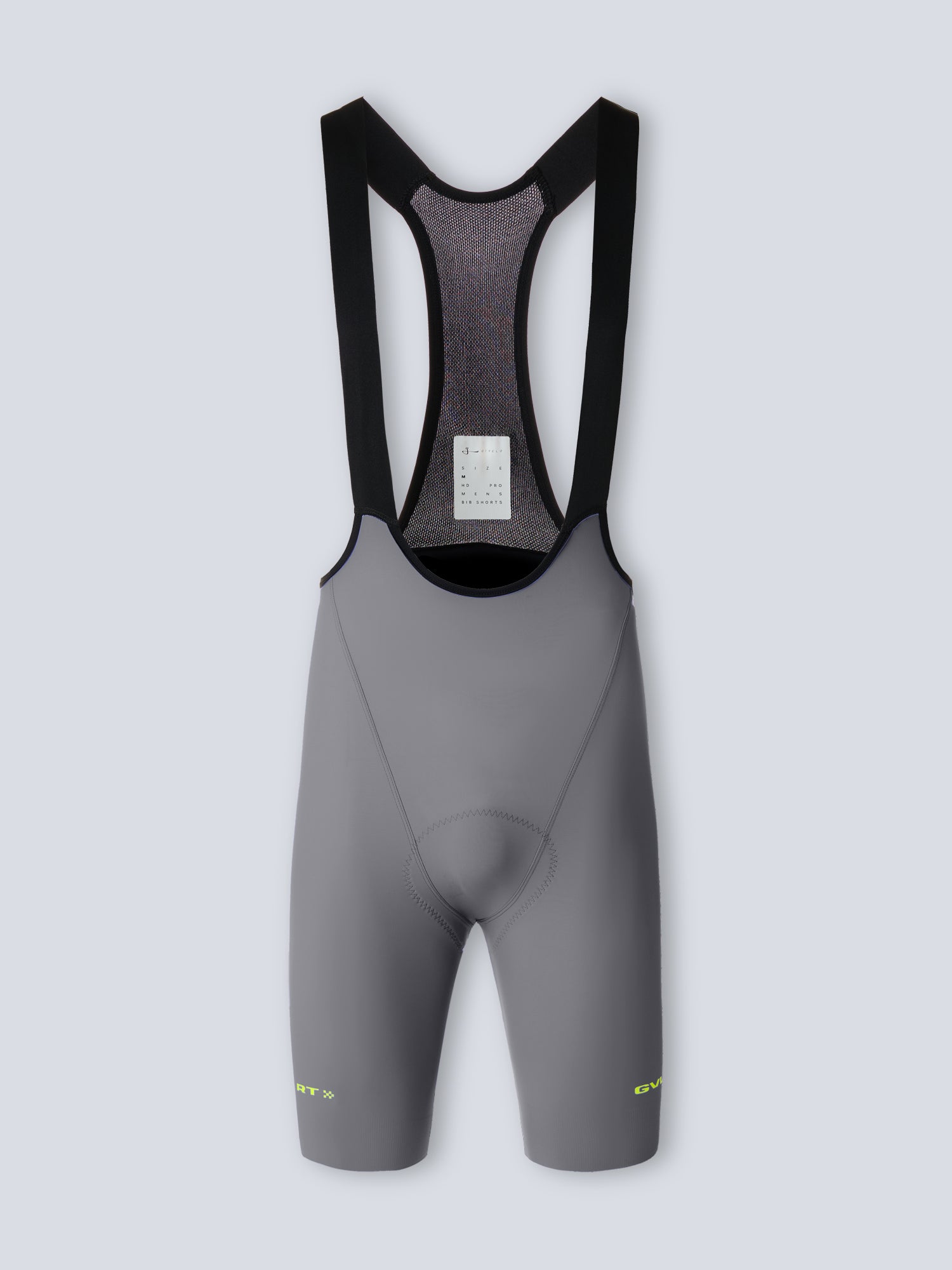 GVL RT HD PRO 2.0 Bib Shorts – Grey | Elite Performance & Unmatched Comfort