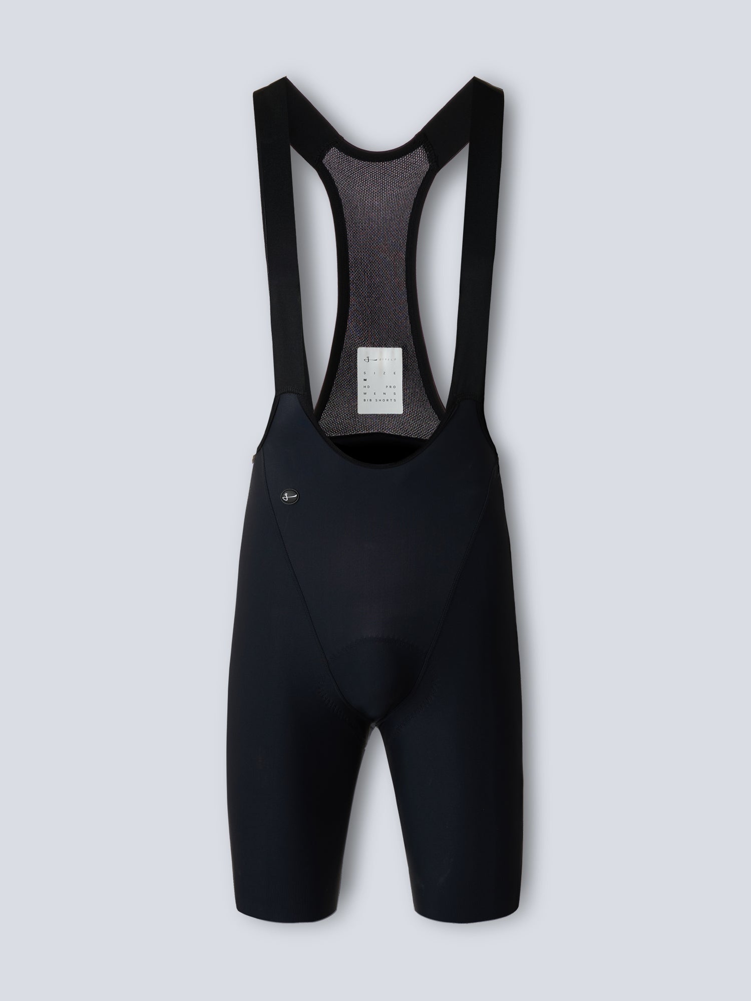 HD Pro 2.0 Bib Shorts Black- Unmatched Comfort & Performance for Cyclists
